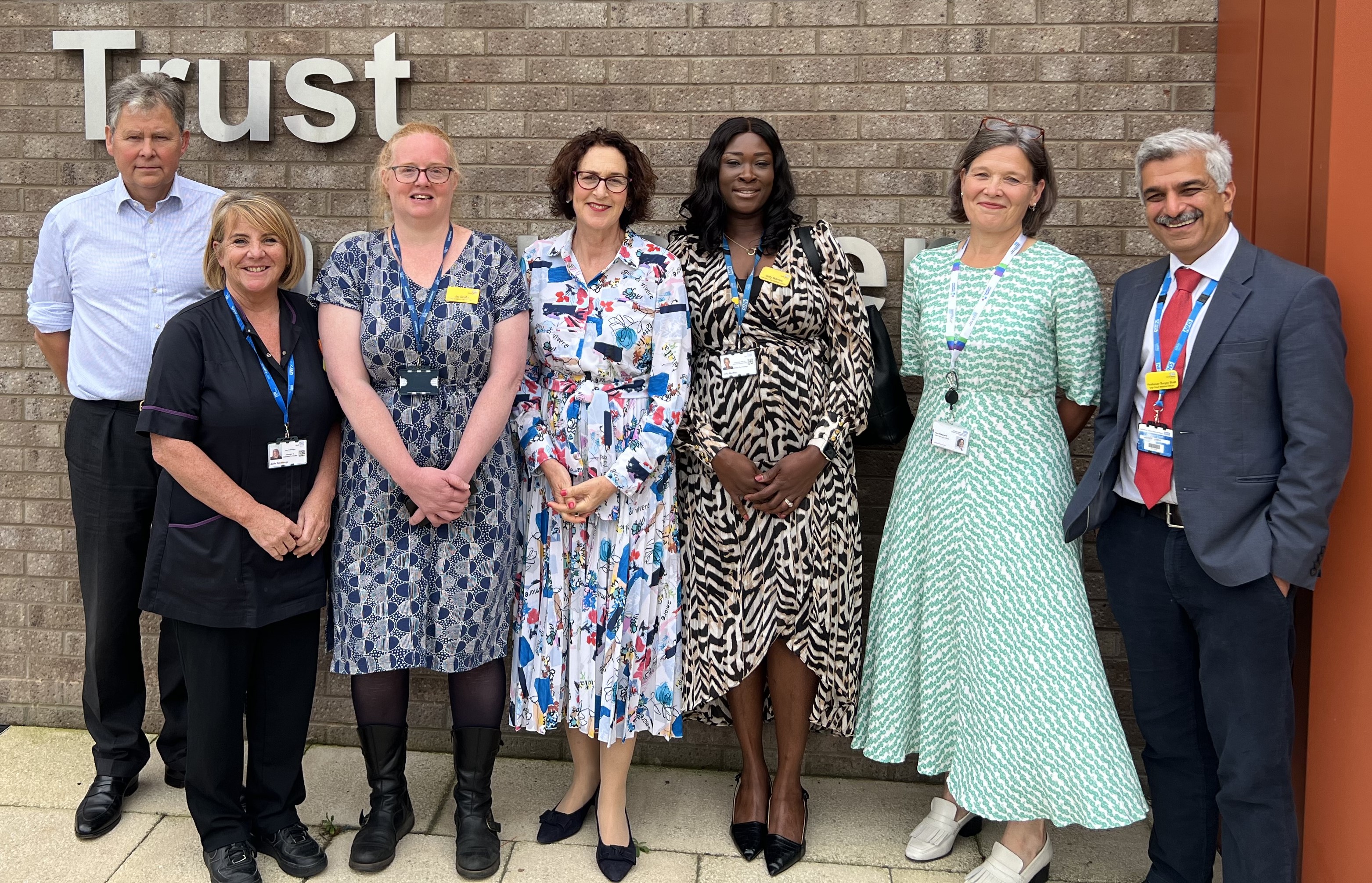 Government Minister meets staff and service users during tour of ...
